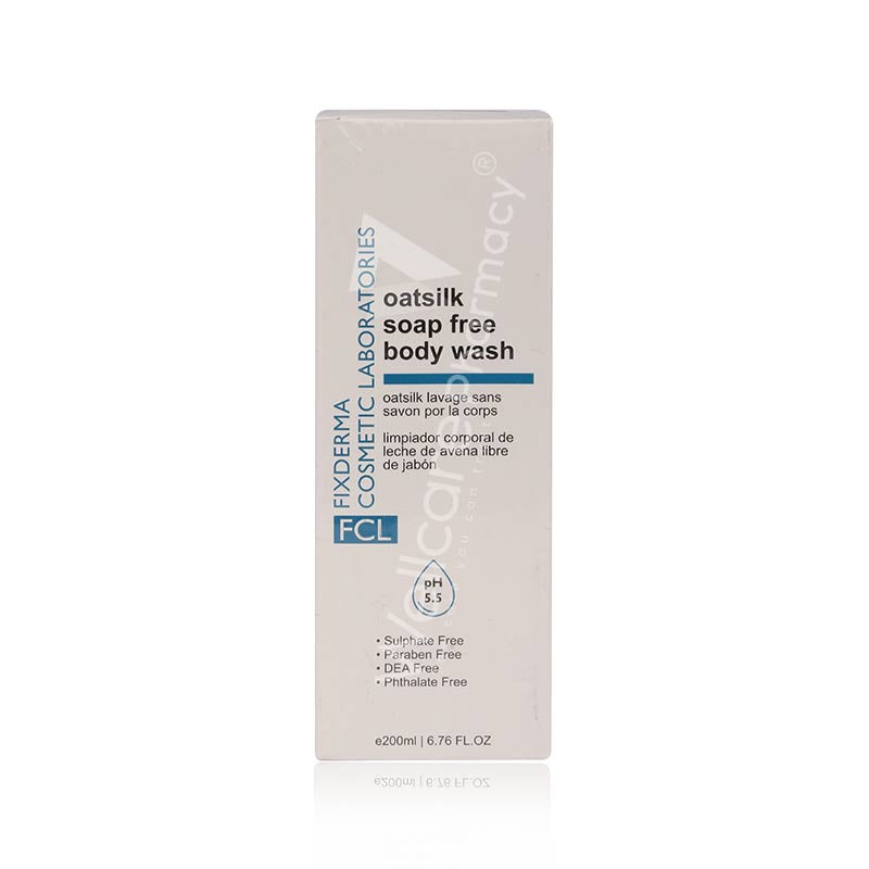 Fixderma Cosmetic Laboratories Oatsilk Soap Free Body Wash 200ml
