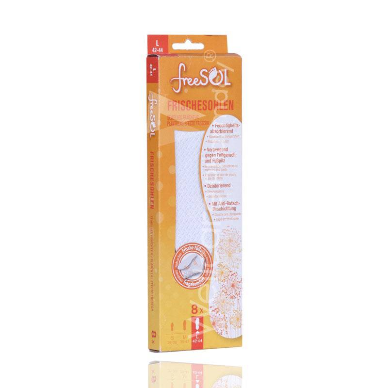 Freesol Fresh Soles 8 Pairs Large 42-44 – Wellcare Pharmacy