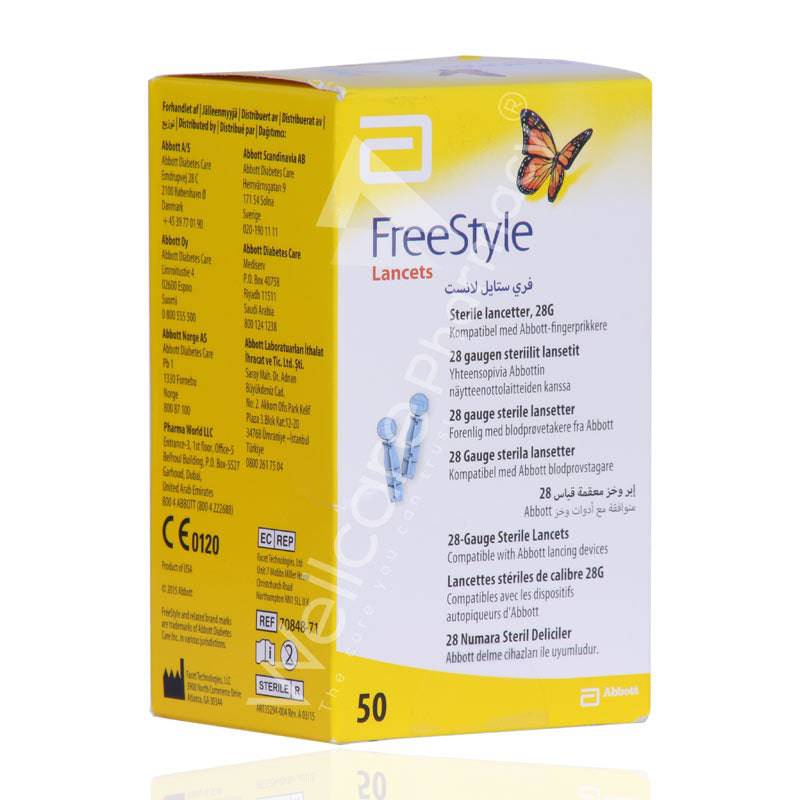 Freestyle Optium Neo Sterile Lancet 50'S