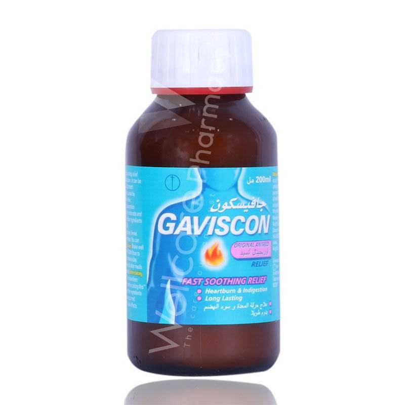 Gaviscon Syrup 200Ml – Wellcare Pharmacy