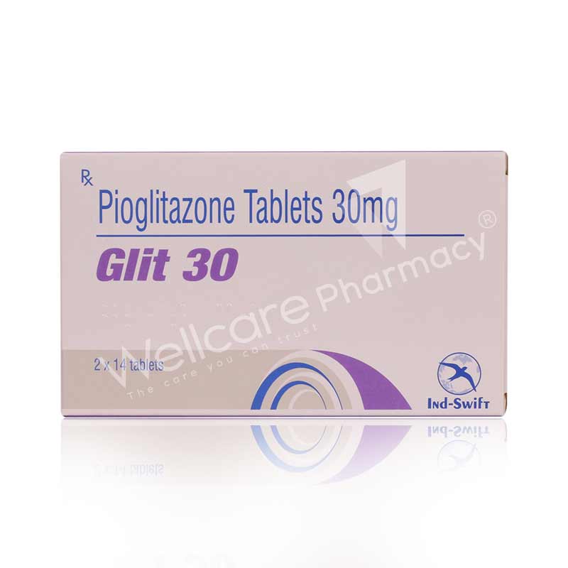Glit 30Mg Tablets 28'S – Wellcare Pharmacy