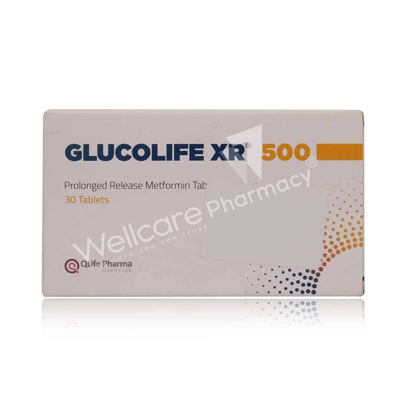 Glucolife Xr 500Mg Tablets 30'S – Wellcare Pharmacy
