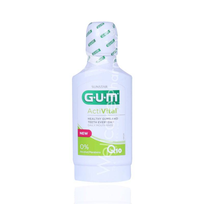 Gum Activital Q10 Mouth Wash 300Ml – Wellcare Pharmacy