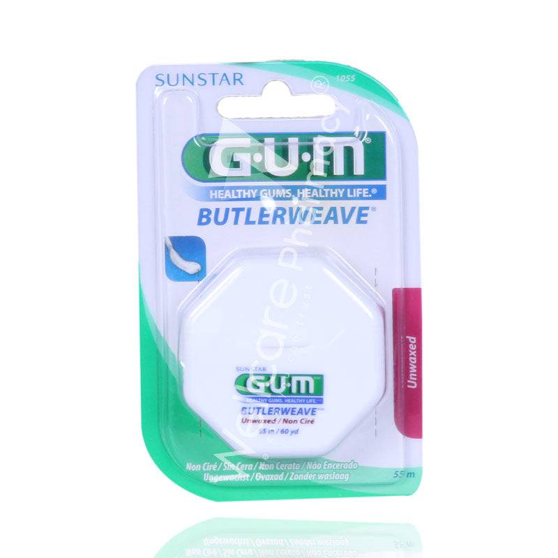 Gum Dental Fine Floss Unwaxed 555Ma – Wellcare Pharmacy