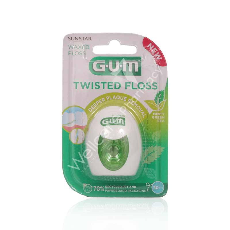 Gum Twisted Floss 30M – Wellcare Pharmacy