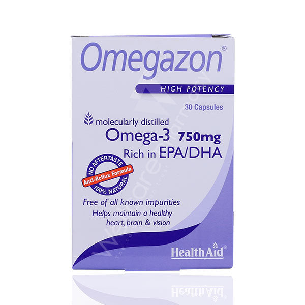 Healthaid Omegazon Capsules 30'S – Wellcare Pharmacy