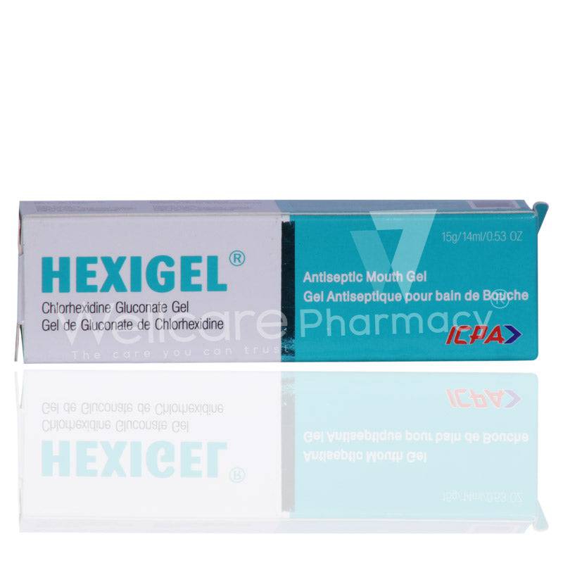 Hexigel Antiseptic Mouth Gel 15G – Wellcare Pharmacy