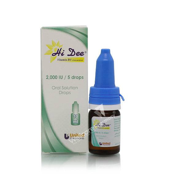 Hi Dee Vitamin D3 Drops 10Ml – Wellcare Pharmacy
