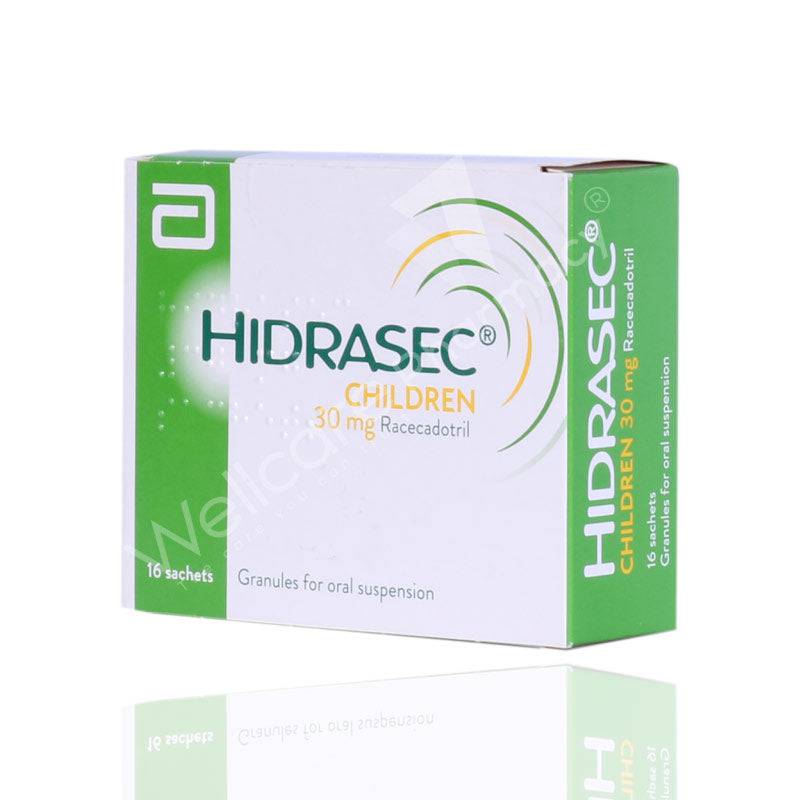 Hidrasec Child 30Mg Granules Oral Suspension 16'S – Wellcare Pharmacy