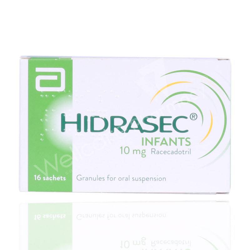 Hidrasec Infant 10Mg Granules Oral Suspension 16'S – Wellcare Pharmacy