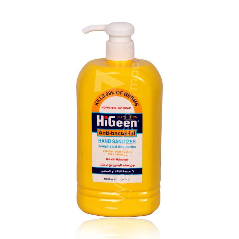 Higeen Hand Sanitizer Fresh Maracuja 1000Ml – Wellcare Pharmacy