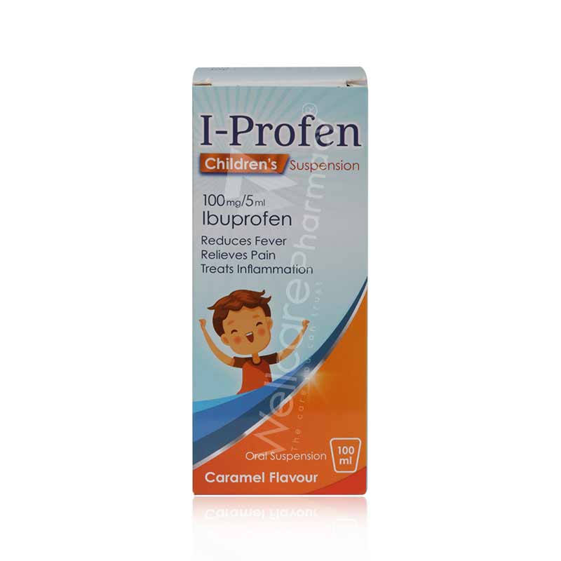 I-Profen 100Mg Suspension 100Ml – Wellcare Pharmacy