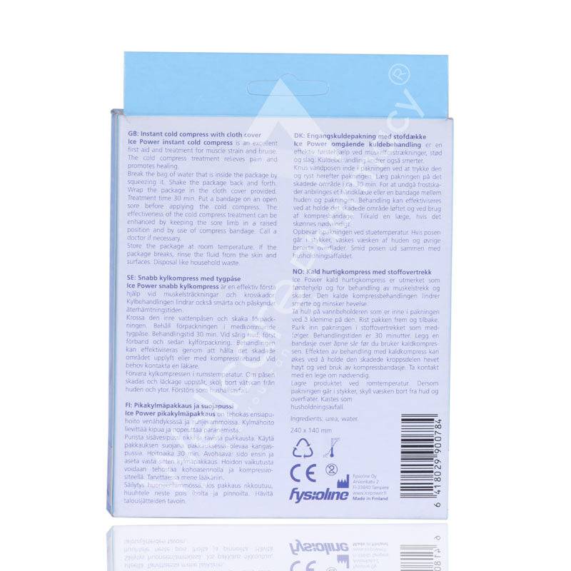 Ice Power Instant Cold Compress With Cover 300Gm – Wellcare Pharmacy