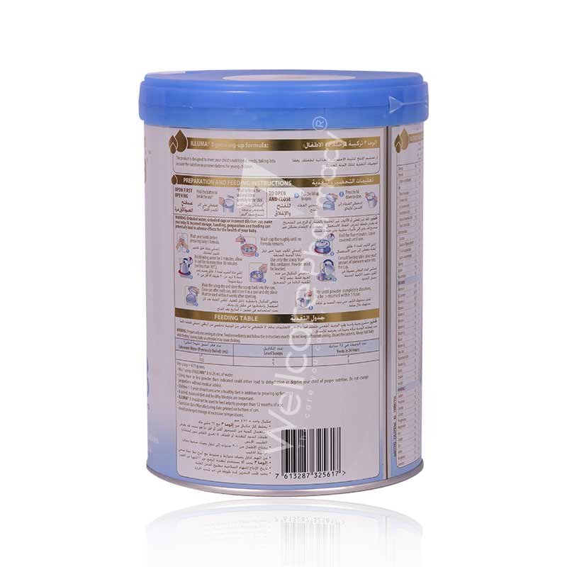 Illuma 3 Milk Powder 800Gm – Wellcare Pharmacy