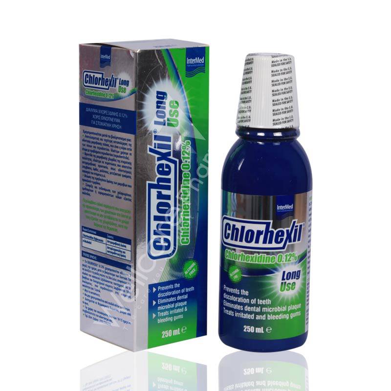 Intermed Chlorhexil Long Use 0.12% Mouth Wash 250Ml – Wellcare Pharmacy