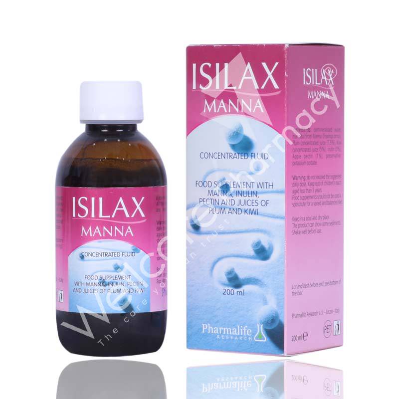 Isilax Manna Syrup 200Ml – Wellcare Pharmacy