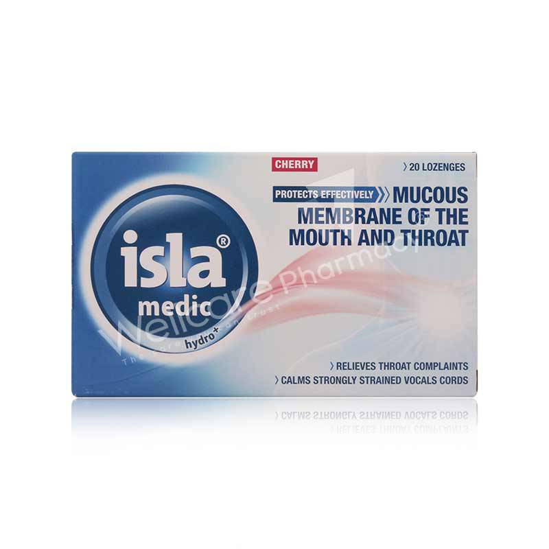 Isla Medic Hydro+ Cherry Lozenges 20'S – Wellcare Pharmacy