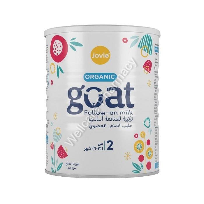 JOVIE ORGANIC GOAT MILK STAGE 2 FOLLOW ON 400G – Wellcare Pharmacy