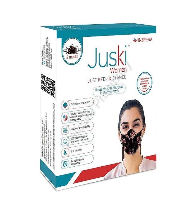 Juski Reusable Protective Mask Women 2'S – Wellcare Pharmacy