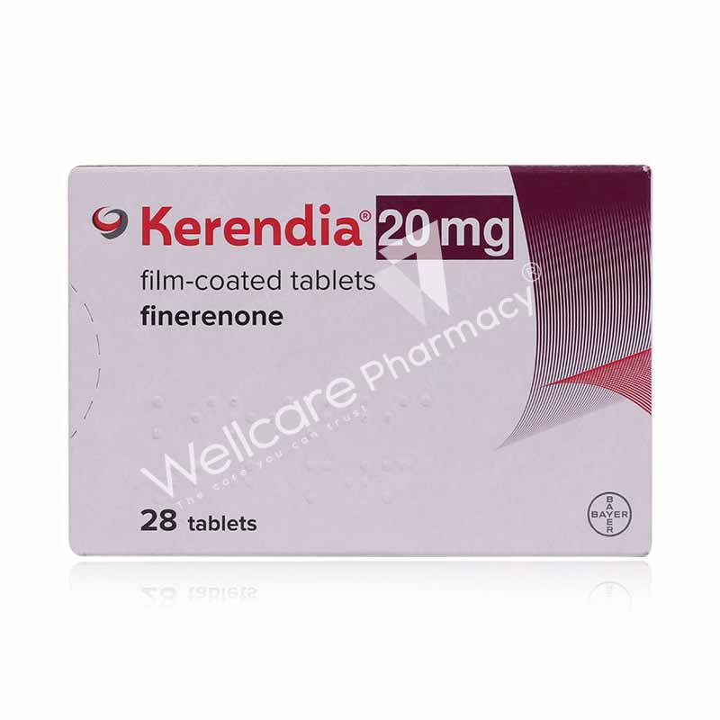 Kerendia 20Mg Tablets 28'S – Wellcare Pharmacy