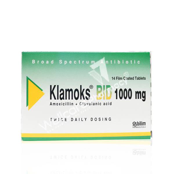 Klamoks 1Gm Tablets 14'S – Wellcare Pharmacy