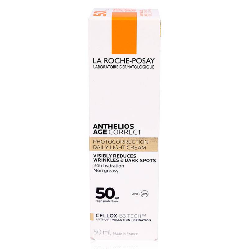 La Roche Posay Anthelios Age Correct Spf50 Daily Light Cream 50Ml ...