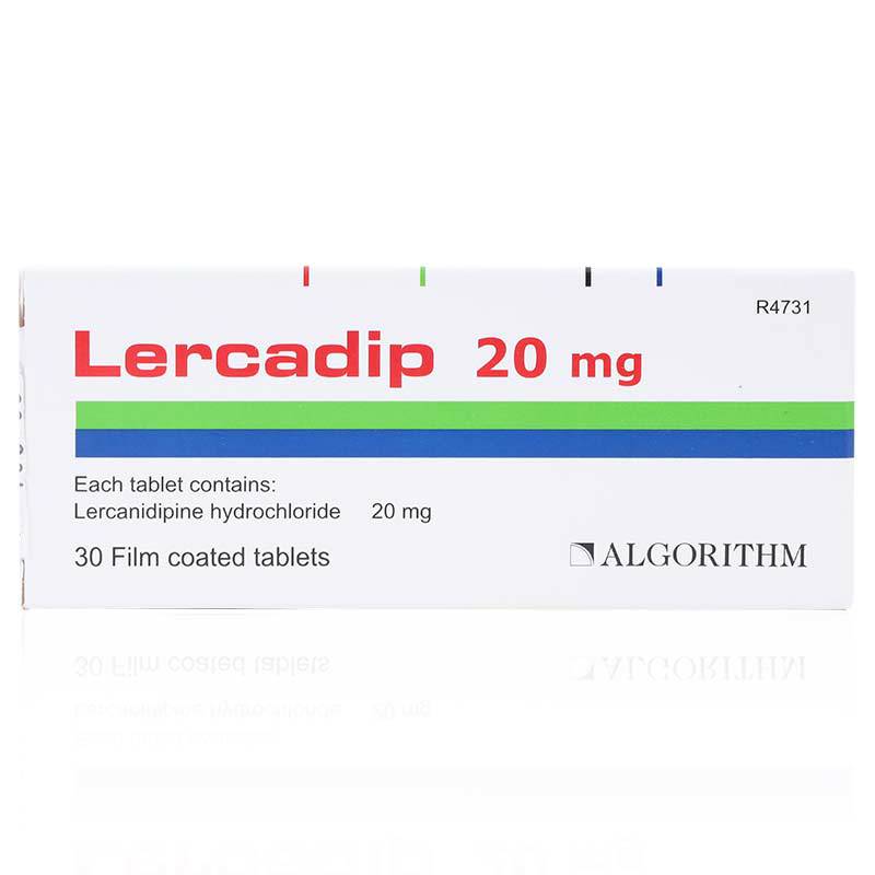 Lercadip 20Mg Tablets 30'S – Wellcare Pharmacy