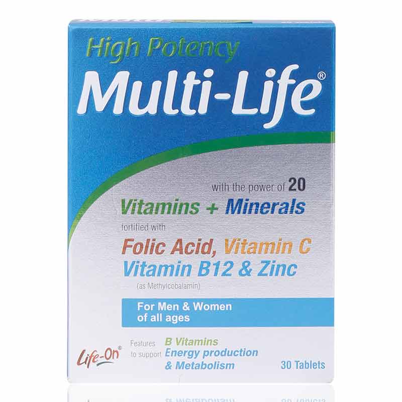 Life On Multi-Life Tablets 30'S – Wellcare Pharmacy