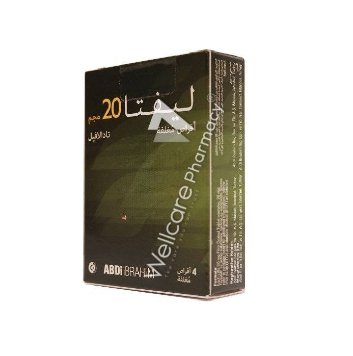 Lifta 20Mg Tablets 4'S – Wellcare Pharmacy
