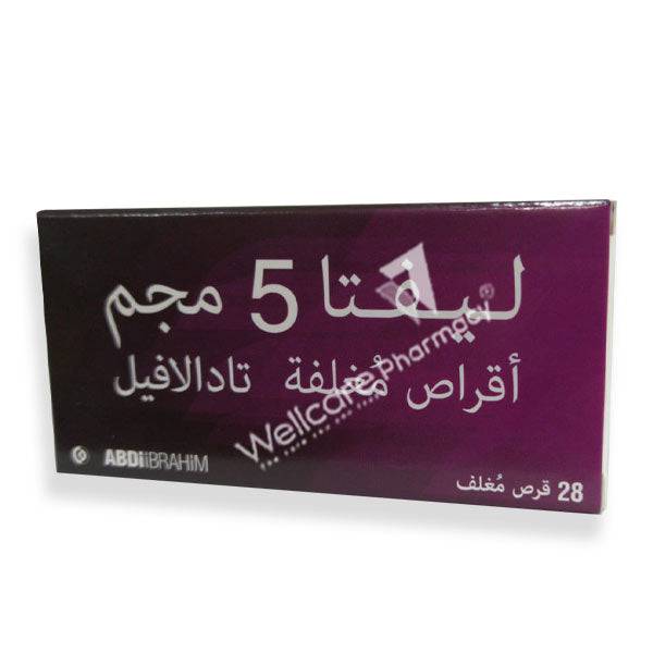 Lifta 5Mg Film Coated Tablets 28'S – Wellcare Pharmacy