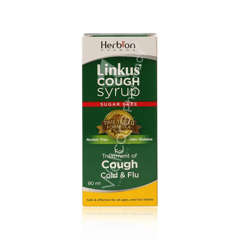 Linkus Cough Syrup Sugar Free 90Ml – Wellcare Pharmacy