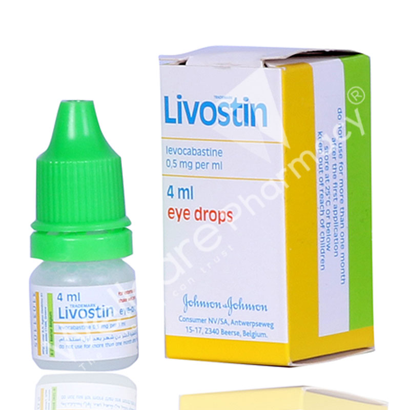 Livostin Eye Drops 4Ml – Wellcare Pharmacy