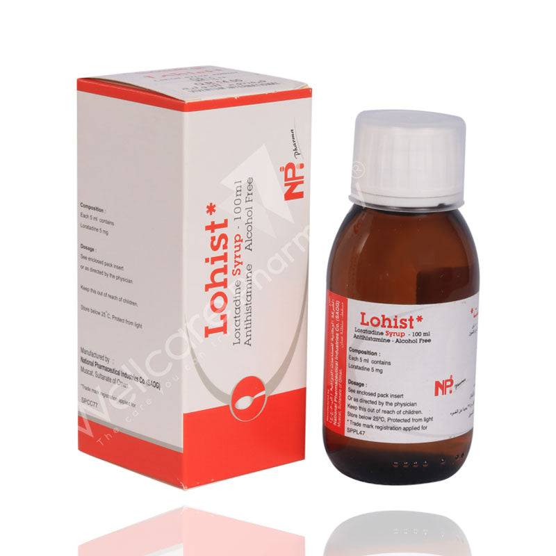 Lohist 5Mg/5Ml Syrup 100Ml – Wellcare Pharmacy