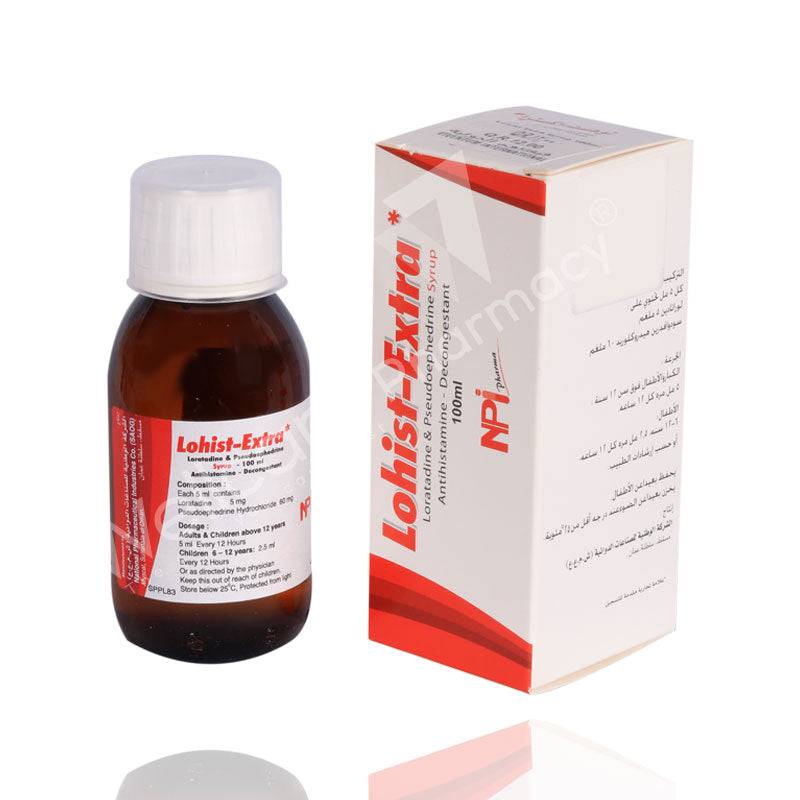 Lohist Extra Syrup 100Ml – Wellcare Pharmacy