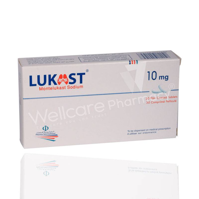 Lukast 10Mg Tablets 30'S – Wellcare Pharmacy