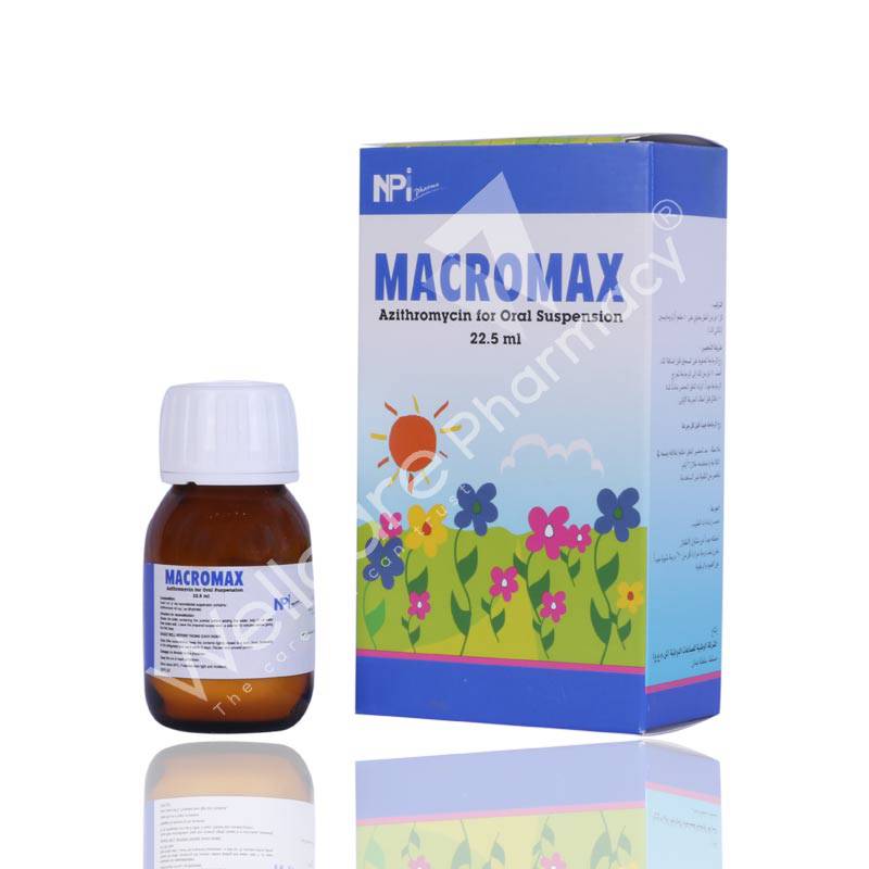 Macromax 40Mg/Ml Susp 22.5Ml – Wellcare Pharmacy