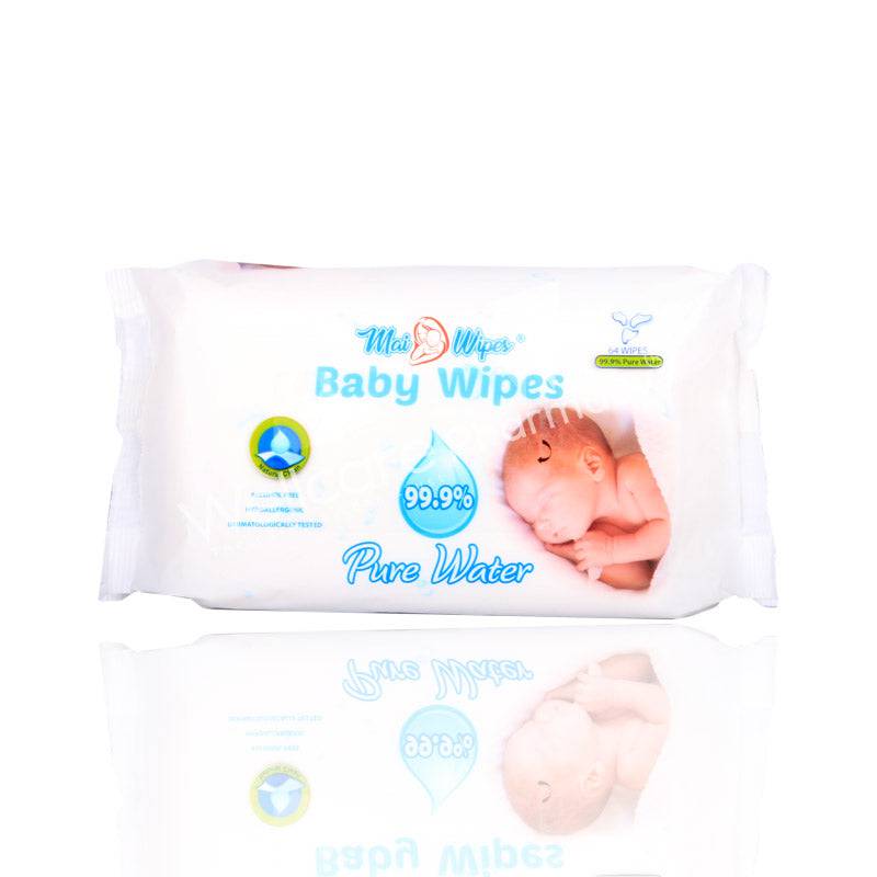 Mai Wipes Pure Water Baby Wipes 64'S – Wellcare Pharmacy