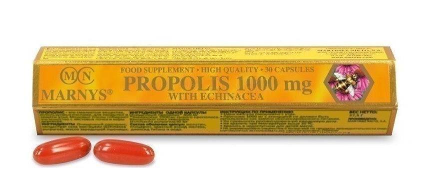 Marnys Propolis 1000Mg With Echinacea Capsules 30'S – Wellcare Pharmacy