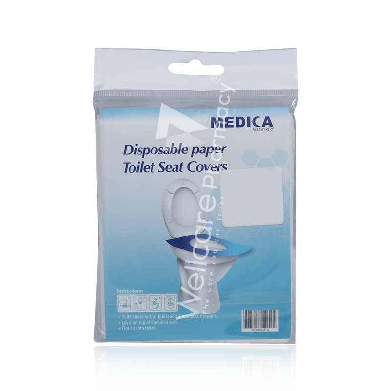 Medica Disposible Toilet Seat Cover Paper 10'S – Wellcare Pharmacy