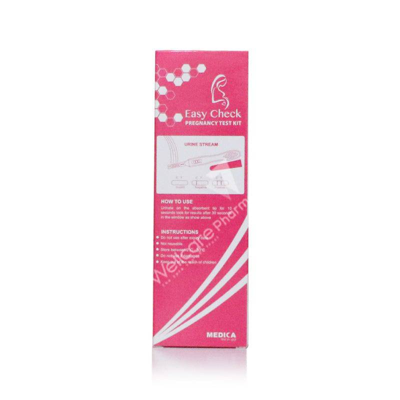 Medica Easy Check Pregnancy Test Mid Streamstyle 1'S – Wellcare Pharmacy
