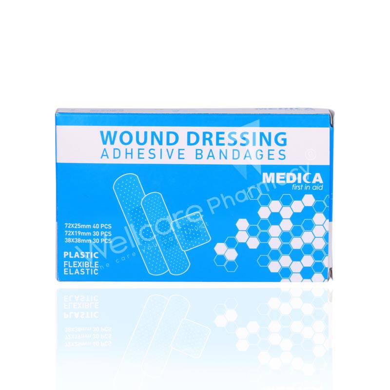 Medica Wound Dressing Assorted Flexibleplaster 100'S – Wellcare Pharmacy