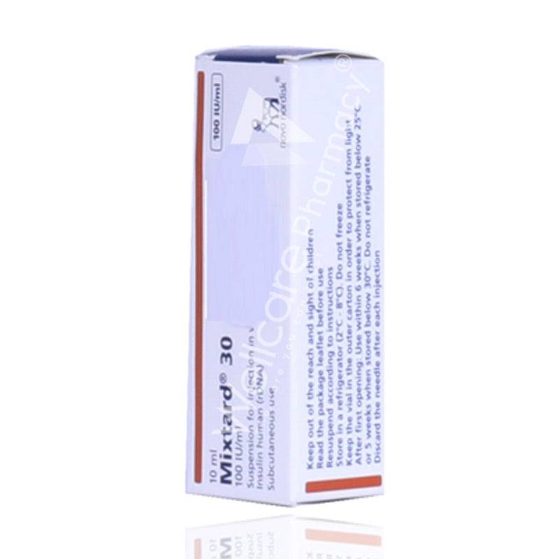 Mixtard 30Hm Injection 10Ml – Wellcare Pharmacy