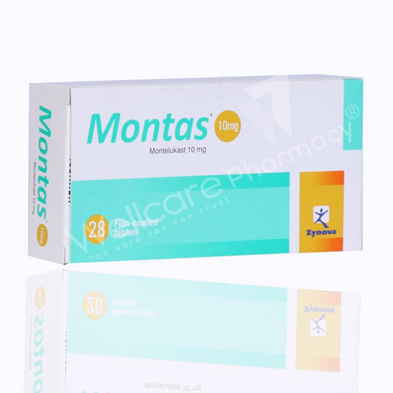 Montas 10Mg Tablets 28'S – Wellcare Pharmacy
