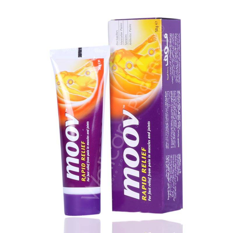 Moov Rapid Relief Gel 50Gm – Wellcare Pharmacy