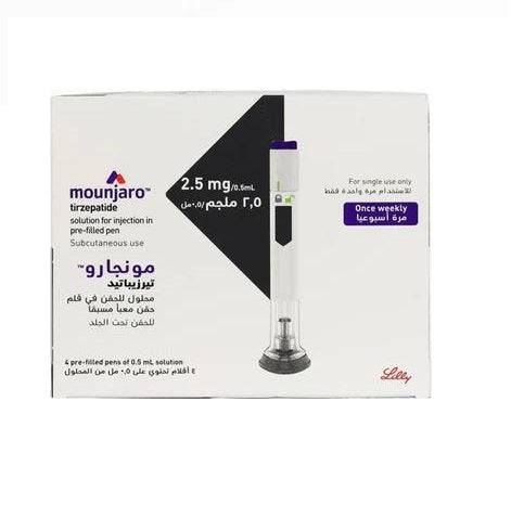 Mounjaro 2.5Mg/0.5Ml Injection In Pre-Filled Pens 4'S – Wellcare Pharmacy