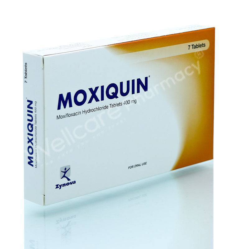Moxiquin 400Mg Tablets 7'S – Wellcare Pharmacy