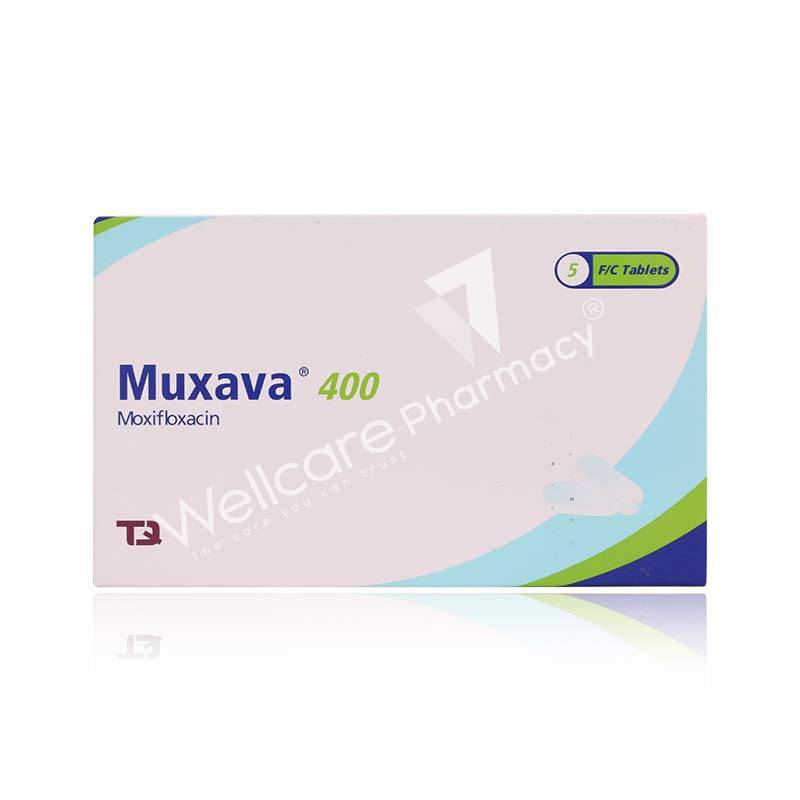 Muxava 400Mg Tablets 5'S – Wellcare Pharmacy