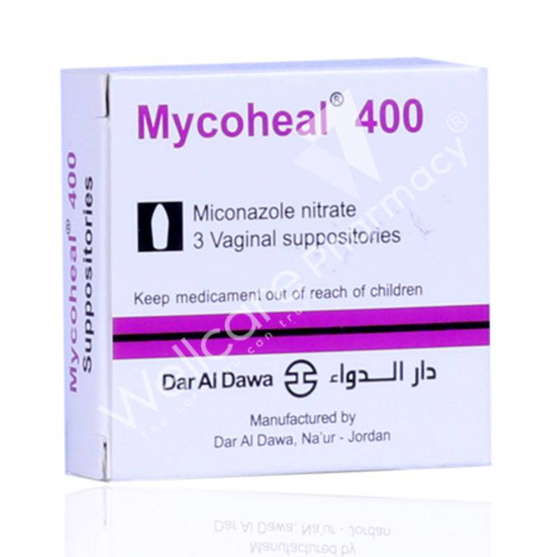 Mycoheal 400Mg Vaginal Suppository 3'S – Wellcare Pharmacy