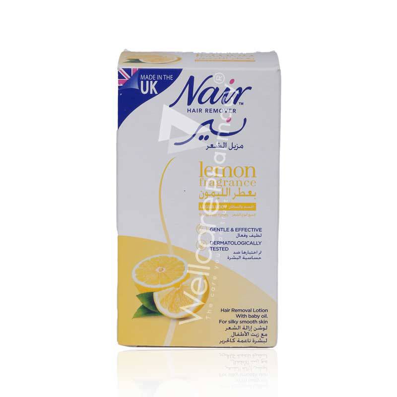 NAIR HAIR REMOVAL JAR (LEMON) 120ML – Wellcare Pharmacy