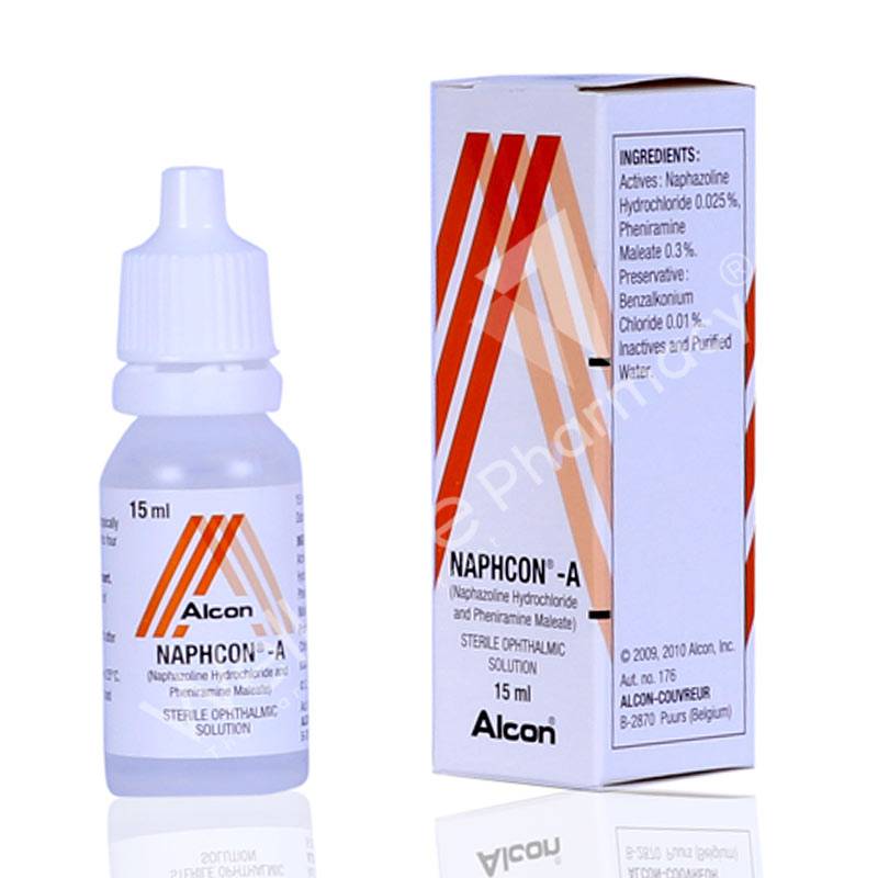 Naphcon A Eye Drops 15Ml – Wellcare Pharmacy